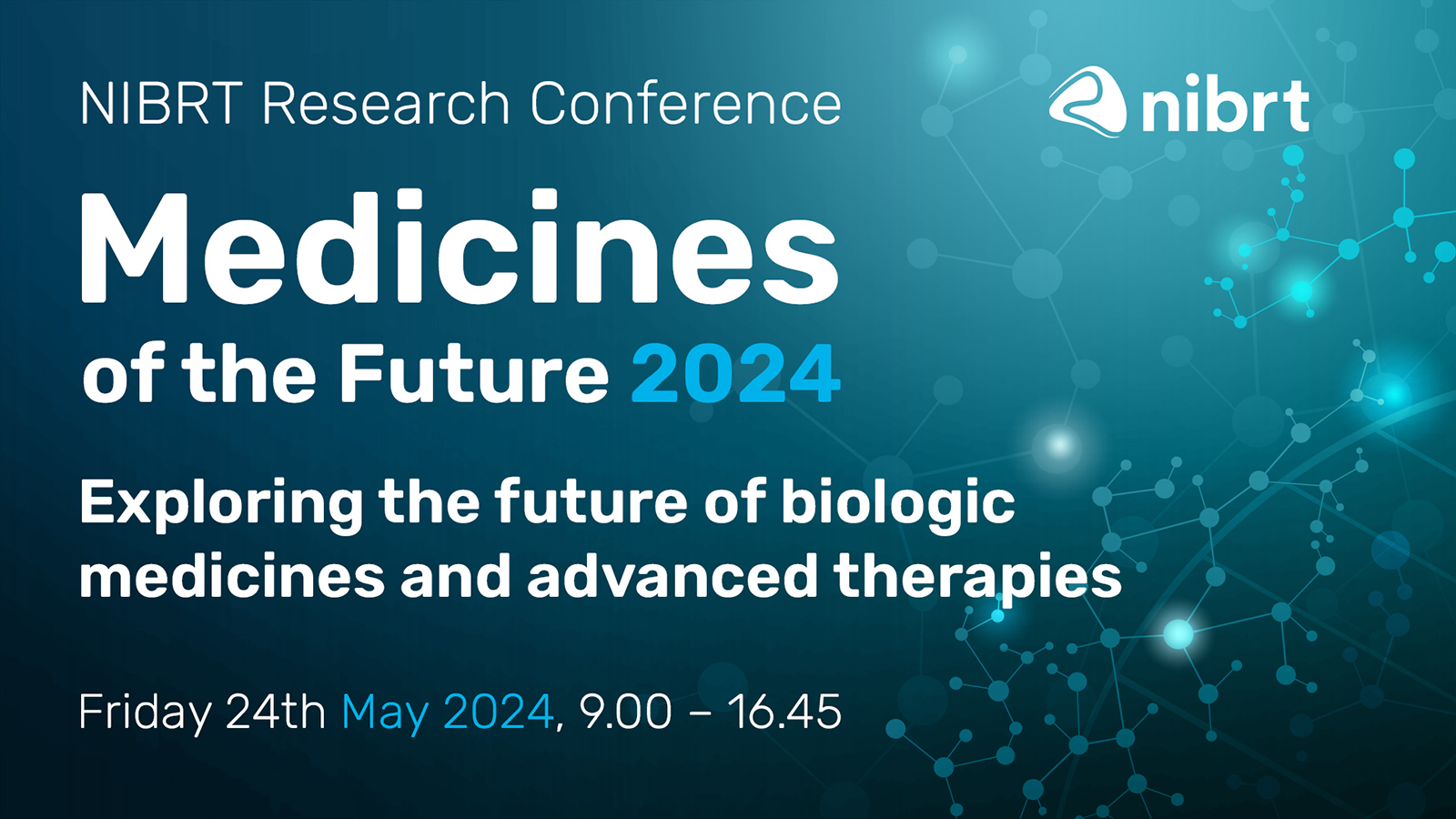 CONCEPT | NIBRT Research Conference - Medicines of the Future 2024 ...